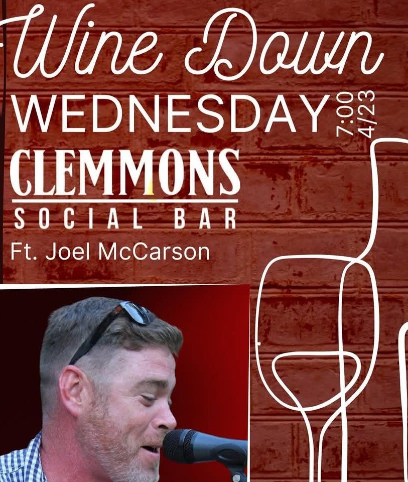 Wine Down Wednesday at Clemmons Social Bar - April 23, 2025 | Visit ...