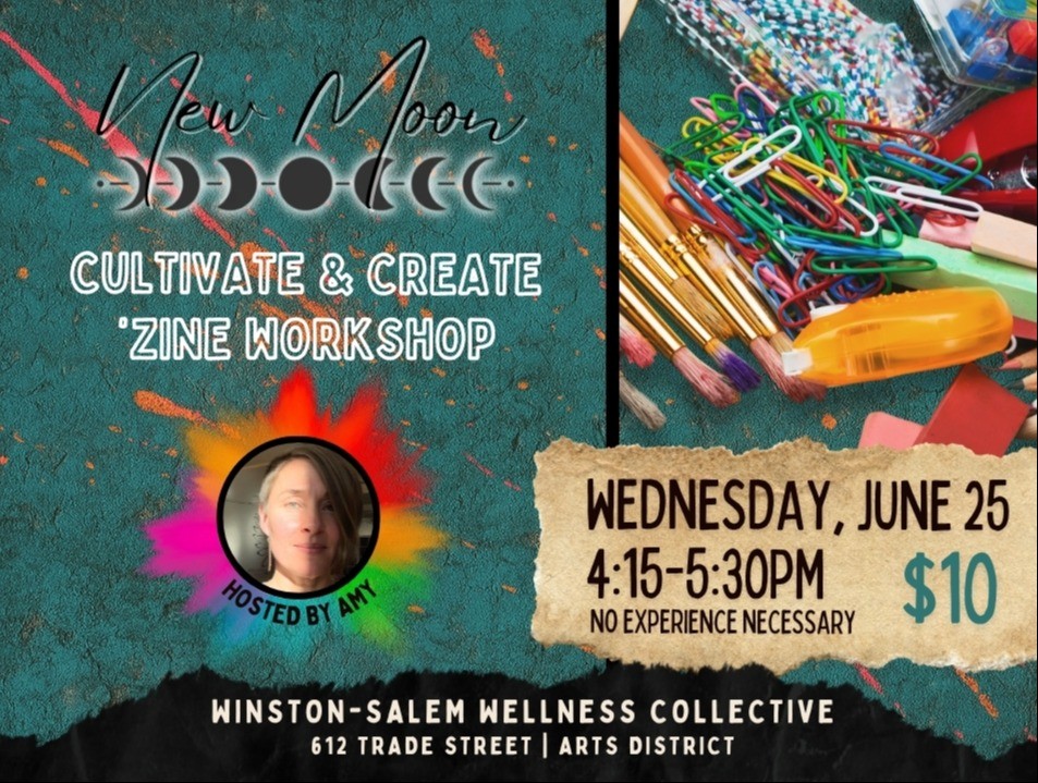 New Moon ‘Zine Workshop – Cultivate & Create - June 25, 2025 | Visit ...